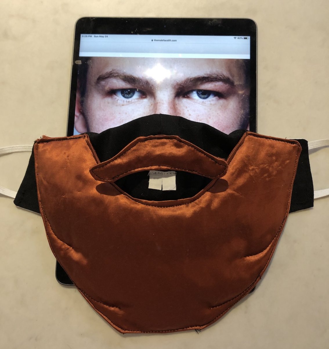 Easy Peasy Auction #1: The Bearded Mask – My Name is Patty Hargreaves